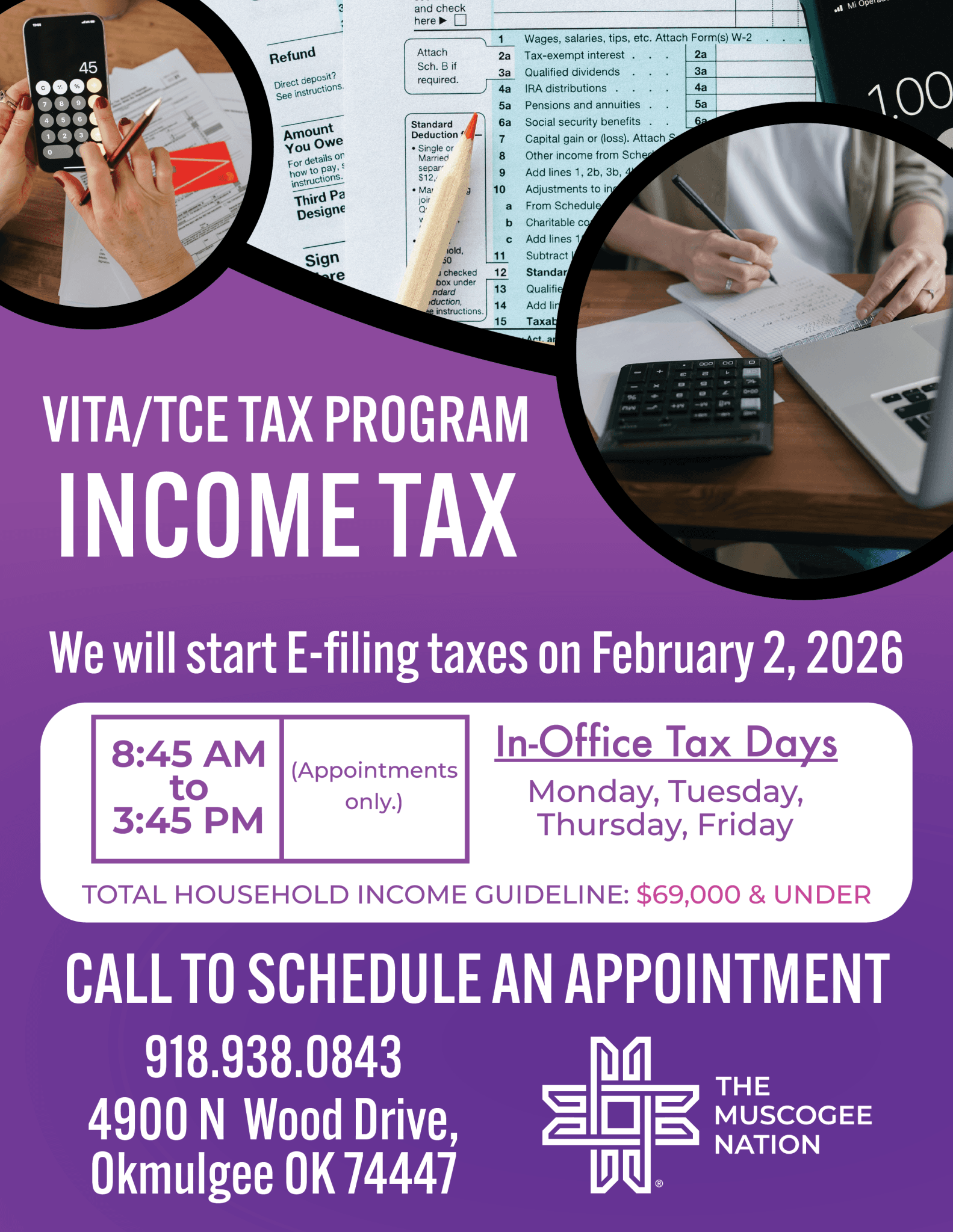 Income Tax Filing - MVSKOKE Media