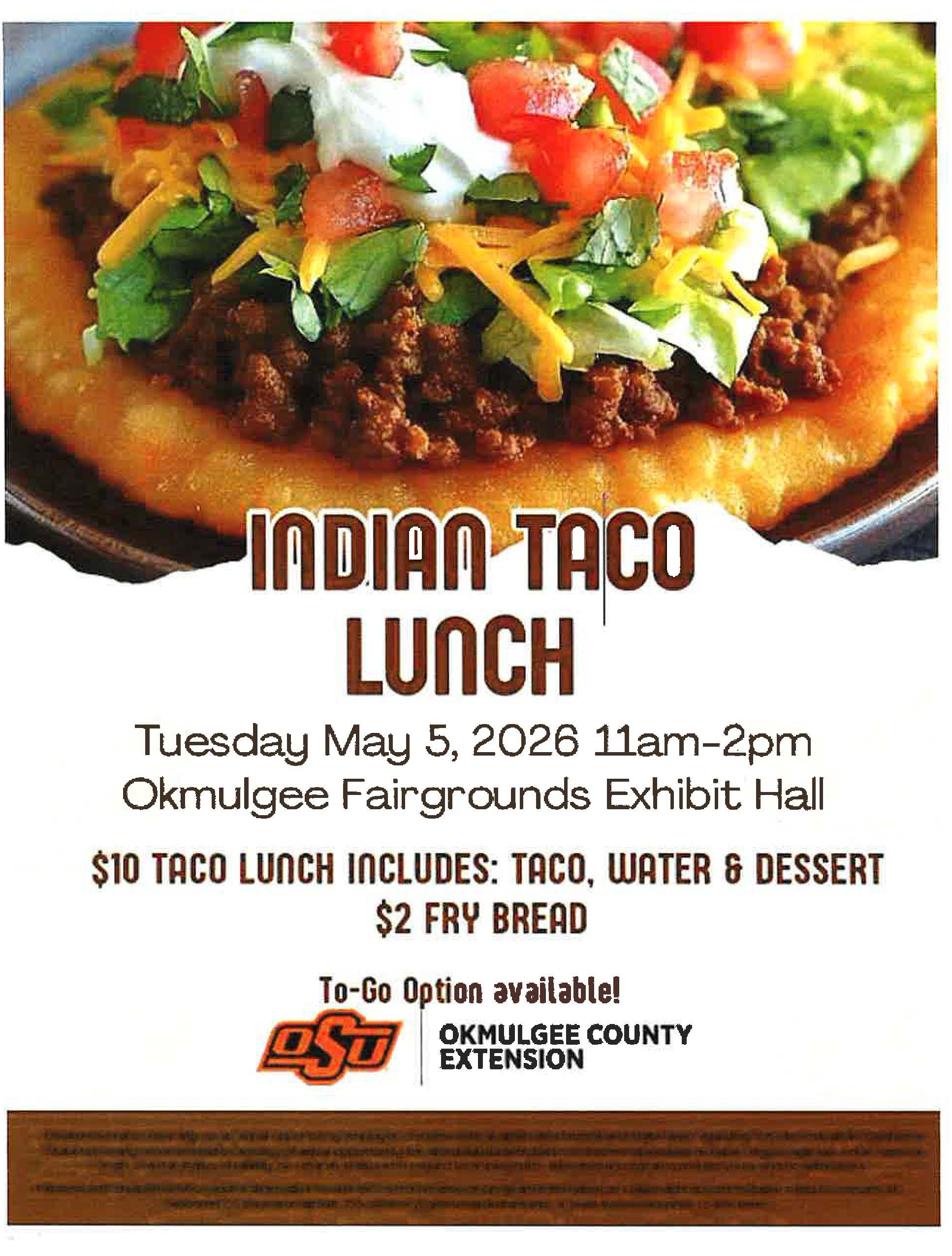 Indian Taco Lunch - MVSKOKE Media